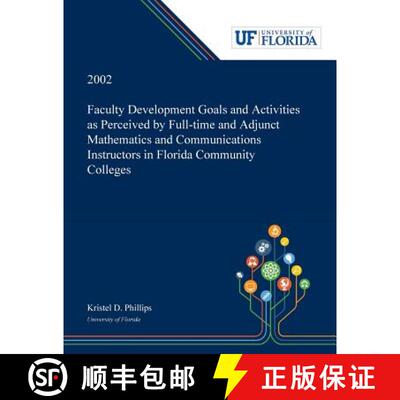 【3-4周达】Faculty Development Goals and Activities as Perceived by Full-time and Adjunct Mathematics... [9780530001609]