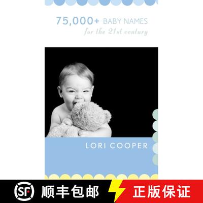 【3-4周达】75,000+ Baby Names for the 21st Century [9781589795952]