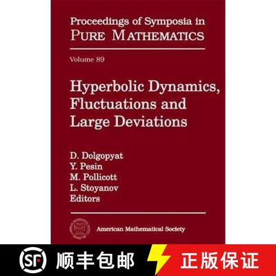【3-4周达】Hyperbolic Dynamics, Fluctuations and Large Deviations [9781470411121]