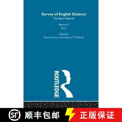 【3-4周达】Survey Eng Dialects Vol4 Prt1 [9780415185189]