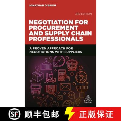 【3-4周达】精装 Negotiation for Procurement and Supply Chain Professionals: A Proven Approach for Neg... [9781789662603]