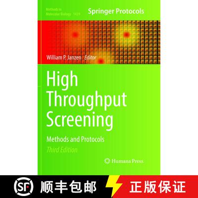 【3-4周达】High Throughput Screening : Methods and Protocols (Softcover reprint of the original 3rd e... [9781493981137]
