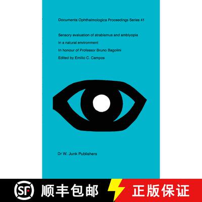 【3-4周达】精装 Sensory Evaluation of Strabismus and Amblyopia in a Natural Environment: Volume in Ho... [9789061935087]