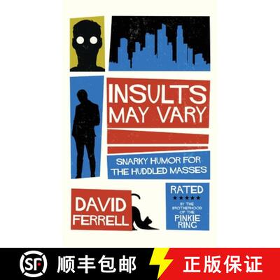 【3-4周达】Insults May Vary: Snarky Humor for the Huddled Masses [9781807210045]