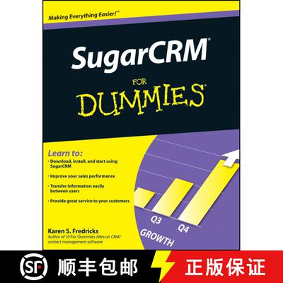 【3-4周达】Sugarcrm For Dummies(R) [Wiley计算机] [9780470384626]