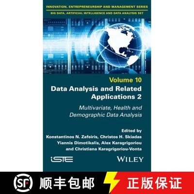 【3-4周达】Data Analysis and Related Applications, Volume 2: Multivariate, Health and Demographic Dat... [9781786307729]