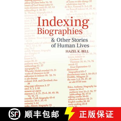 【3-4周达】Indexing Biographies and Other Stories of Human Lives [9781789621624]