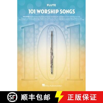 【3-4周达】101 Worship Songs for Flute [9781705122716]
