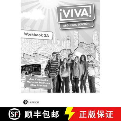 【3-4周达】Viva! 2 Segunda Edicion Workbook A (Pack of 8) [9781292316925]