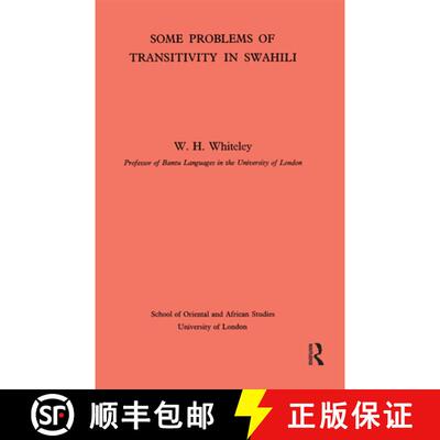 【3-4周达】Some Problems of Transitivity in Swahili [9780901877796]
