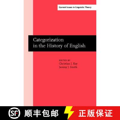 【3-4周达】精装 Categorization in the History of English [9789027247759]