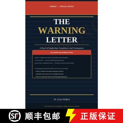 【3-4周达】The FDA Warning Letter [9798234082947]