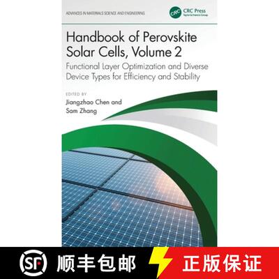 【3-4周达】精装 Handbook of Perovskite Solar Cells, Volume 2: Functional Layer Optimization and Diver... [9781032509693]