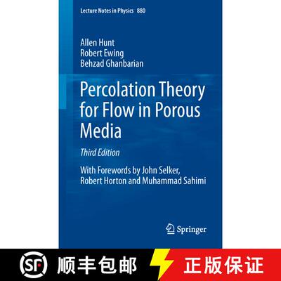 【3-4周达】Percolation Theory for Flow in Porous Media (3rd ed. 2014) [9783319037707]