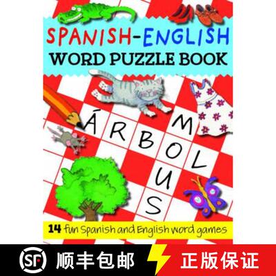 【3-4周达】Spanish-English Word Puzzle Book [9781905710737]