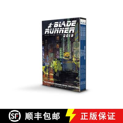 【3-4周达】Blade Runner 2019: 1-3 Slipcase Set (Graphic Novel) [9781787734647]