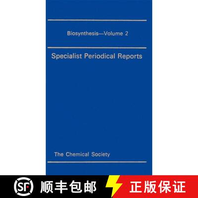 【3-4周达】精装 Biosynthesis : Volume 2 [9780851865133]