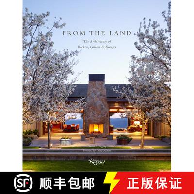 【3-4周达】From the Land: Backen, Gillam, and Kroeger Architects [9780847840779]