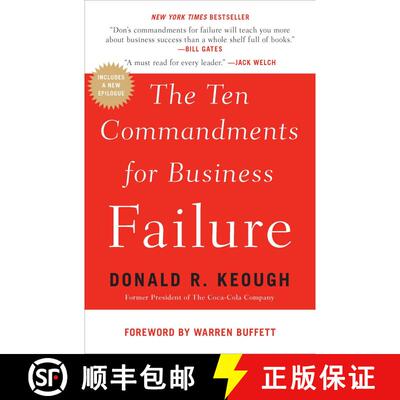 【3-4周达】The Ten Commandments for Business Failure [9781591844136]