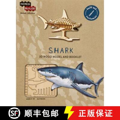【3-4周达】IncrediBuilds Animal Collection: Shark [9781682981399]