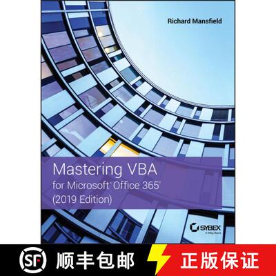 【3-4周达】Mastering Vba For Microsoft Office 365: 2019 Edition [Wiley计算机] [9781119579335]