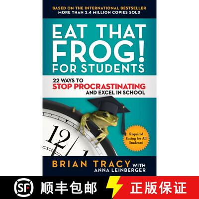 【3-4周达】Eat That Frog! for Students: 22 Ways to Stop Procrastinating and Excel in School [9781523091256]