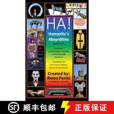 【3-4周达】精装 HA! (Humanity's Absurdities) [9798985887730]