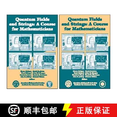 现货 量子场与弦：写给数学家的教程 Quantum Fields and Strings: A Course for Mathematicians, Volume 1 & 2 [9780821820148]