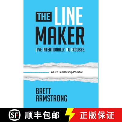 【3-4周达】The Line Maker: Live Intentionally. No Excuses. [9781969508080]