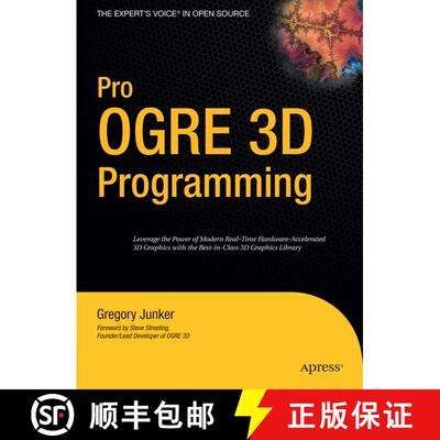 【3-4周达】精装 Pro OGRE 3D Programming (First Edition) [9781590597101]