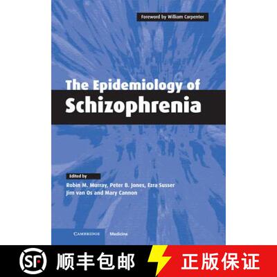 【3-4周达】The Epidemiology of Schizophrenia [9780521775403]