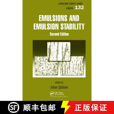 【3-4周达】Emulsions and Emulsion Stability: Surfactant Science Series/61 [9780367577957]
