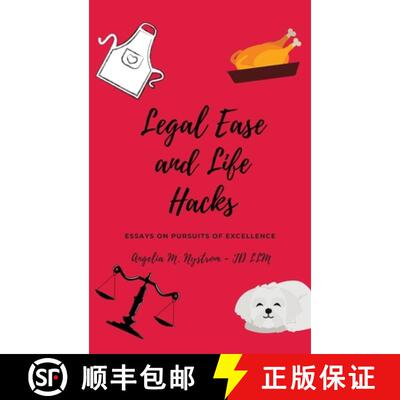 【3-4周达】精装 LEGAL EASE AND LIFE HACKS: Essays on Pursuits of Excellence [9781970037852]