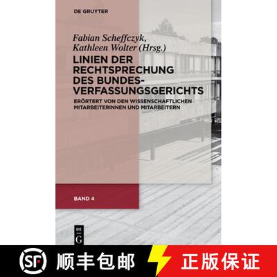 【3-4周达】精装 Linien der Rechtsprechung des Bundesverfassungs­gerichts: erortert von den wissensch... [9783110426441]