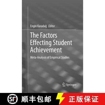 【3-4周达】The Factors Effecting Student Achievement : Meta-Analysis of Empirical Studies (Softcover ... [9783319858210]