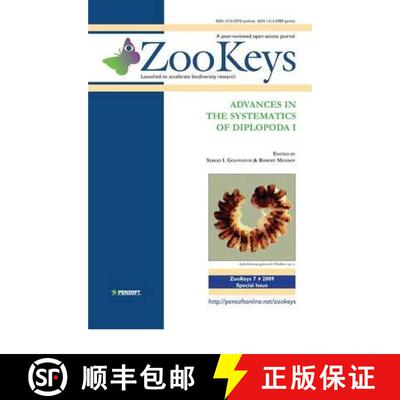 预订 ZooKeys 7: Advances in the Systematics of Diplopoda I [9789546424846]
