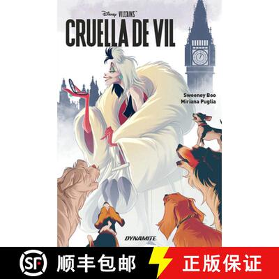 【3-4周达】Disney Villains: Cruella De Vil [9781524125288]