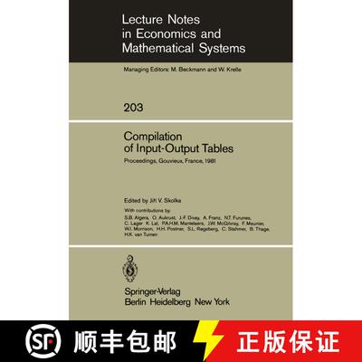 【3-4周达】Compilation of Input-Output Tables: Proceedings of a Session of the 17th General Conferenc... [9783540115533]