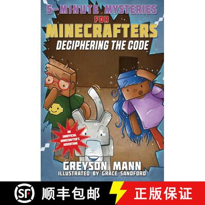 【3-4周达】精装 Deciphering the Code: 5-Minute Mysteries for Fans of Creepers [9781510728387]