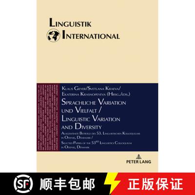 【3-4周达】精装 Sprachliche Variation und Vielfalt / Linguistic Variation and Diversity: Ausgewaehlte... [9783631840122]