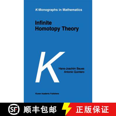 【3-4周达】精装 Infinite Homotopy Theory [9780792369820]