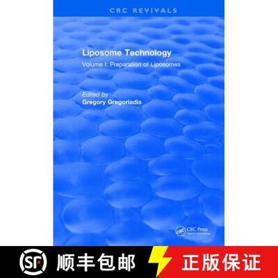 【3-4周达】Liposome Technology: Preparation of Liposomes [9781315895000]