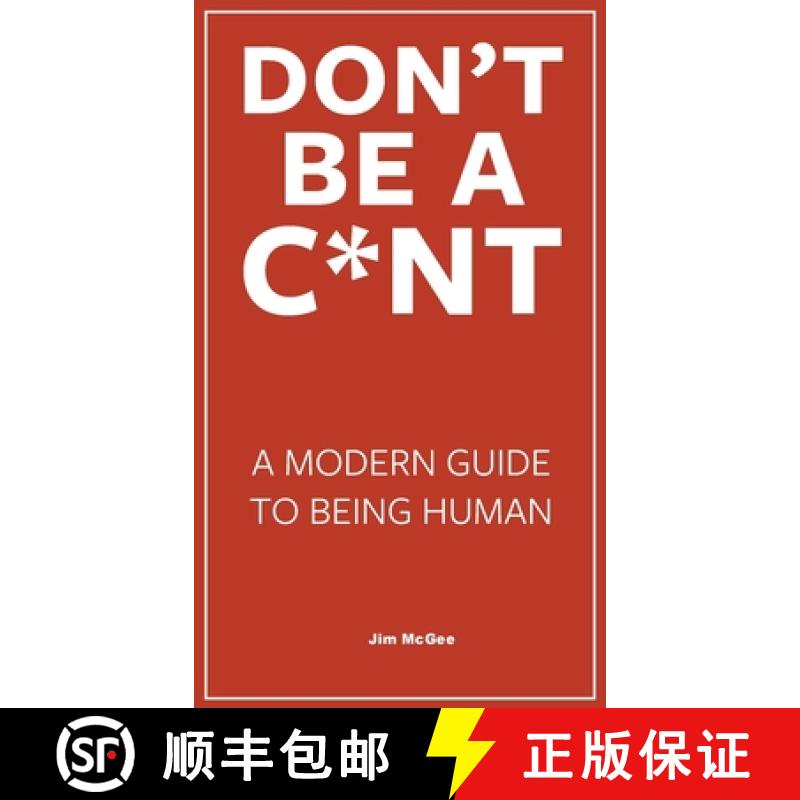 【3-4周达】精装 Don't Be A C*nt [9798992996098]