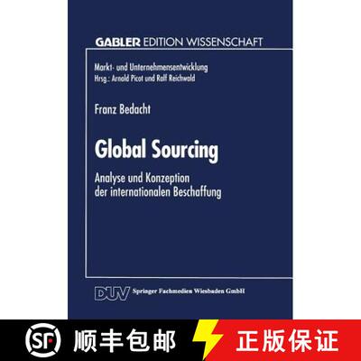 【3-4周达】Global Sourcing : Analyse und Konzeption der internationalen Beschaffung [9783824461929]