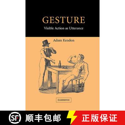 【3-4周达】精装 Gesture: Visible Action as Utterance [9780521835251]