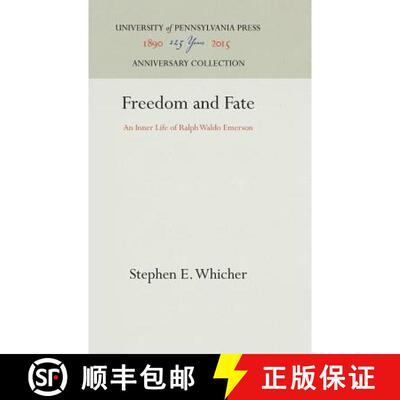 【3-4周达】精装 Freedom and Fate: An Inner Life of Ralph Waldo Emerson [9781512820188]