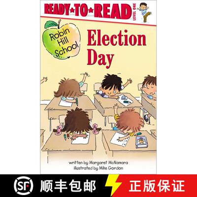 【3-4周达】精装 Election Day: Ready-to-Read Level 1 [9781665951678]