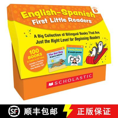 English-Spanish First Little Readers: Guided Reading Level D (Classroom Set): 25 Bilingual Books That... [9781338668063]