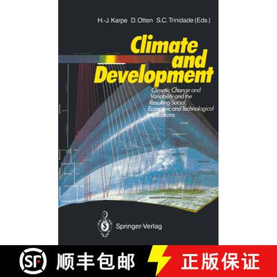 【3-4周达】Climate and Development : Climate Change and Variability and the Resulting Social, Economi... [9783540512691]