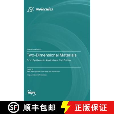 【3-4周达】精装 Two-Dimensional Materials: From Synthesis to Applications, 2nd Edition [9783725870882]
